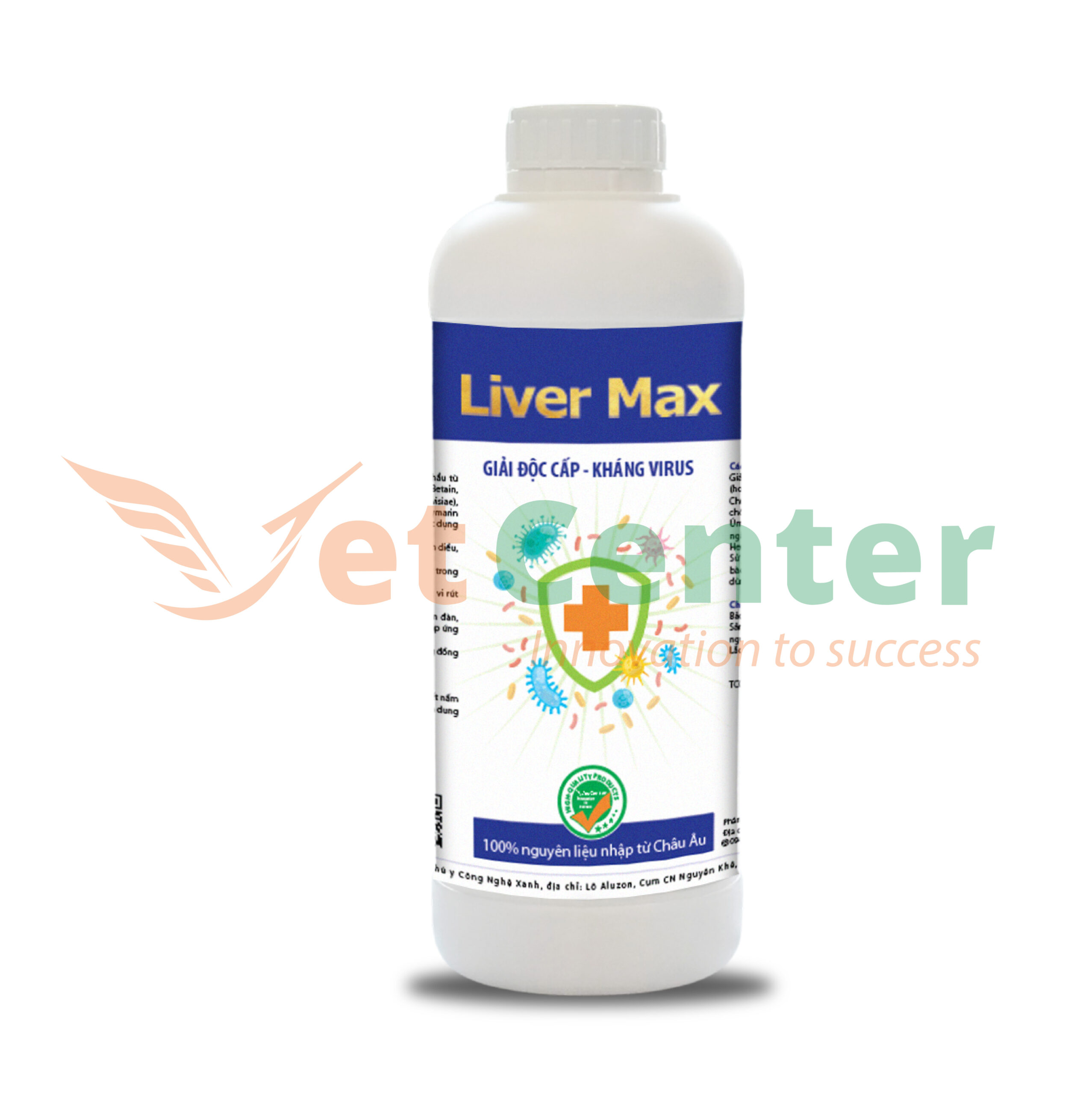 Liver Max – Giải độc cấp, Kháng virus – Thuốc thú y VetCenter