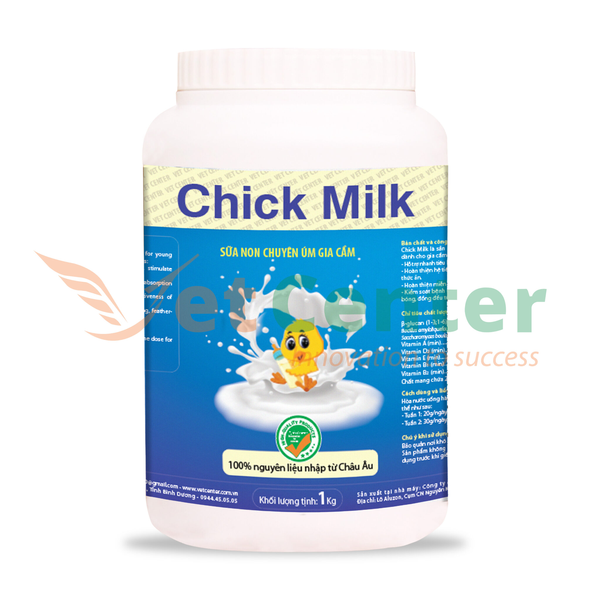 Chick Milk – Sữa non chuyên úm gia cầm – Thuốc thú y VetCenter